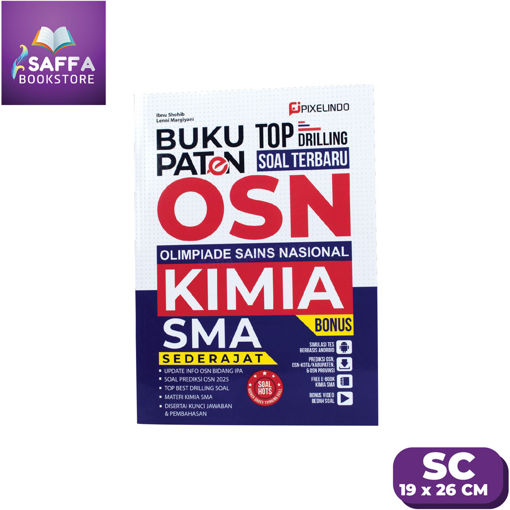 Jual Buku Osn kimia 2025 Update Soal Osn Terbaru Pengetahuan Persiapan ...