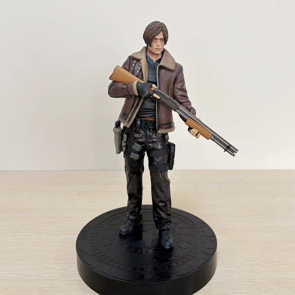 Jual 33cm Resident Evil Leon S. Kennedy GK PVC Action Figure Biohazard ...