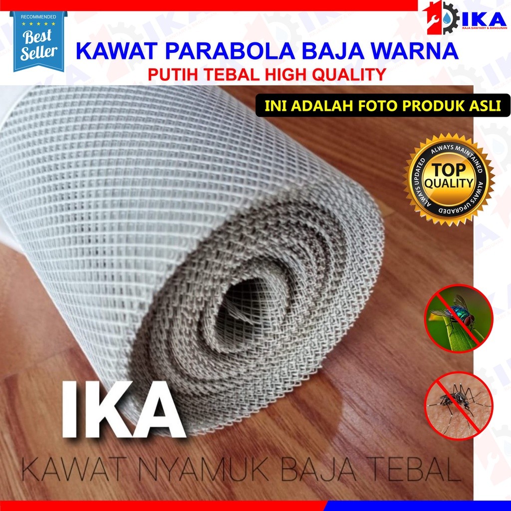 Jual KAWAT PARABOLA BAJA /KAWAT BAJA KAWAT ANTI NYAMUK ( PER ROL) Kawat ...