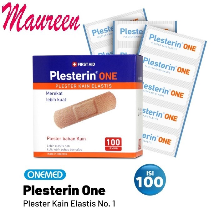 Jual [ COD] Onemed Plesterin One P1 Plester Luka Kain Elastis Box Isi ...