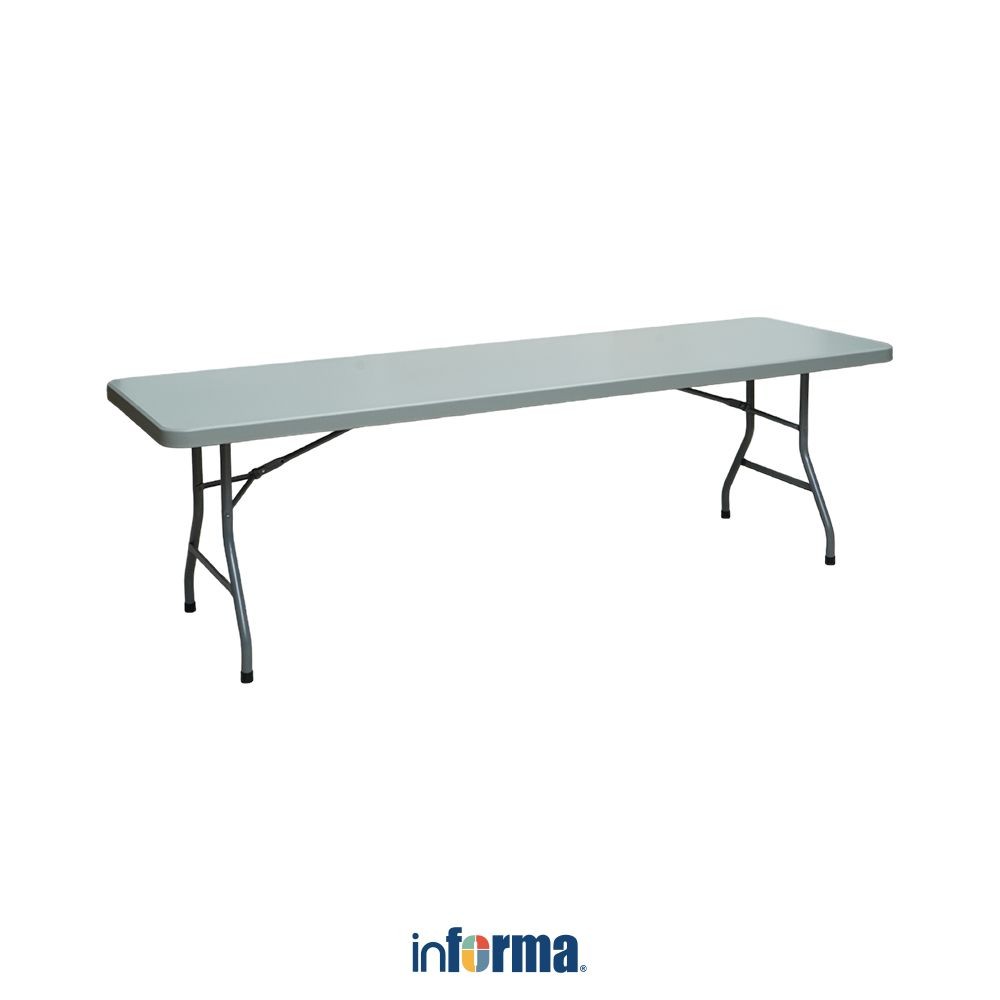 Jual Informa Zown Meja Lipat Serbaguna Xl240 - Abu-Abu Folding Table ...