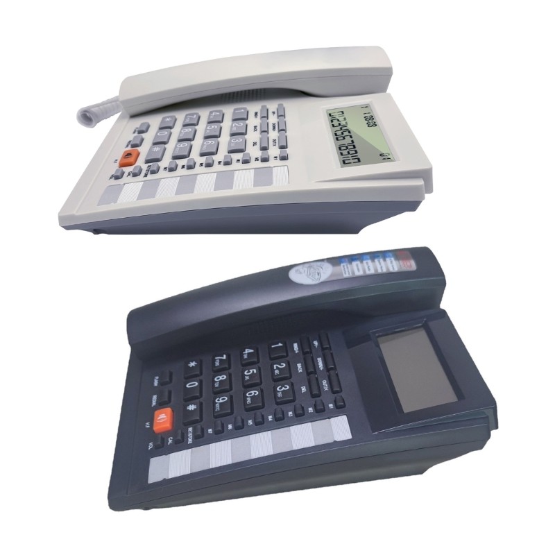Jual Corded Telephone with Speaker Display Landline Phone Big Button ...