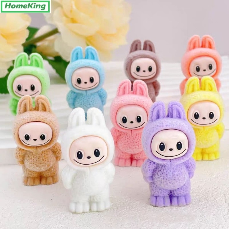 Jual 【COD】1Pcs Ornamen Resin Kartun Labubu / Figure Resin 3D Labubu ...