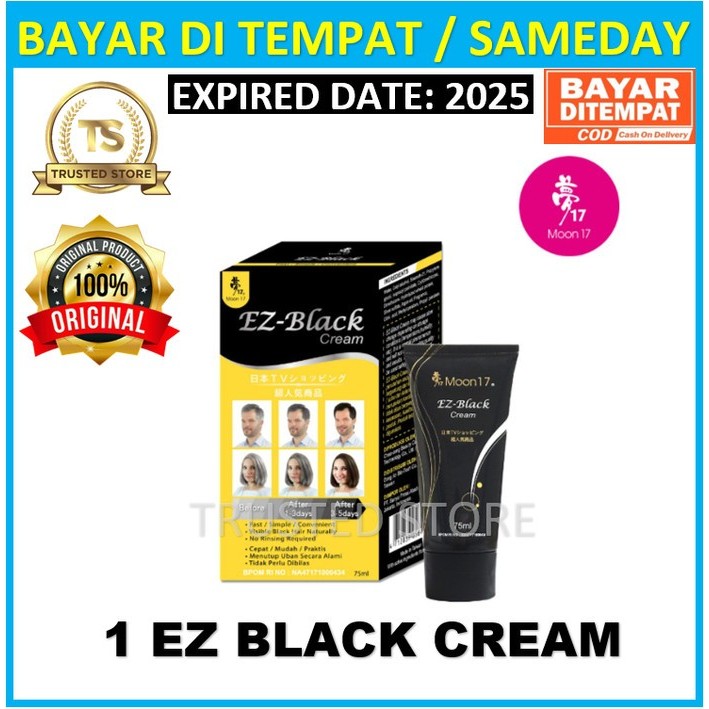 Jual EZ BLACK Cream - EZ-BLACK Cream Orginal - As Seen On TV - Original ...