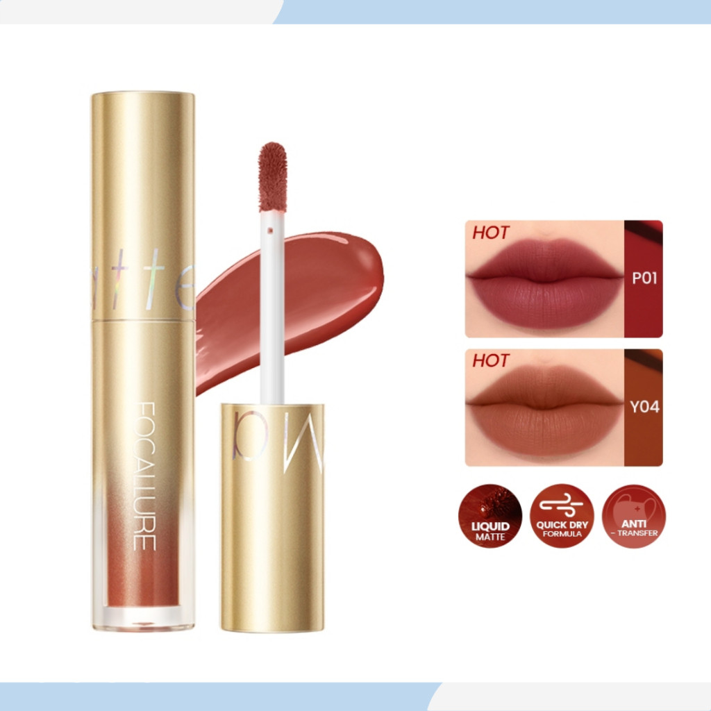 Jual Focallure Air Mist Lip Cream Velvet Matte Silky Smooth Waterproof ...