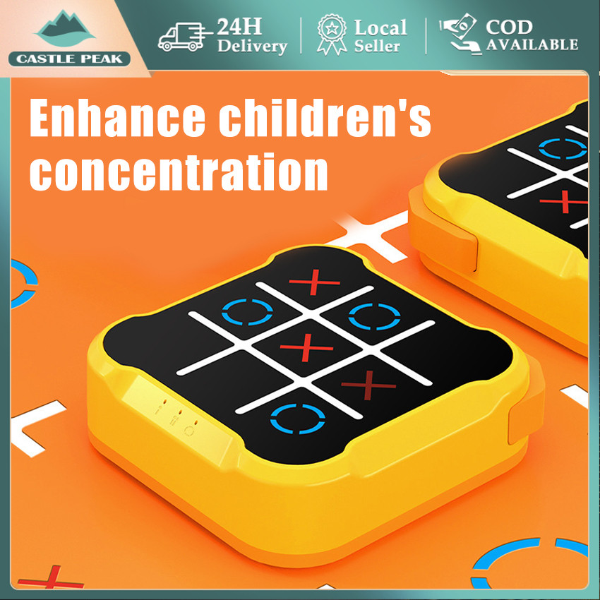 Jual Mainan Digital Game Console 3 in 1 Tic Tac Toe / Memori Game ...