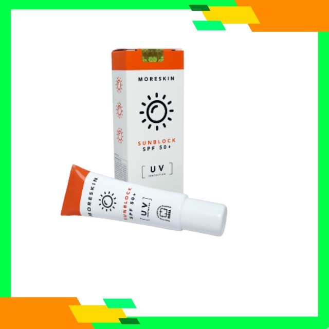 Jual Sunscreen Moreskin Sunblock Spf50+ Original Nasa Untuk Skin Barier ...