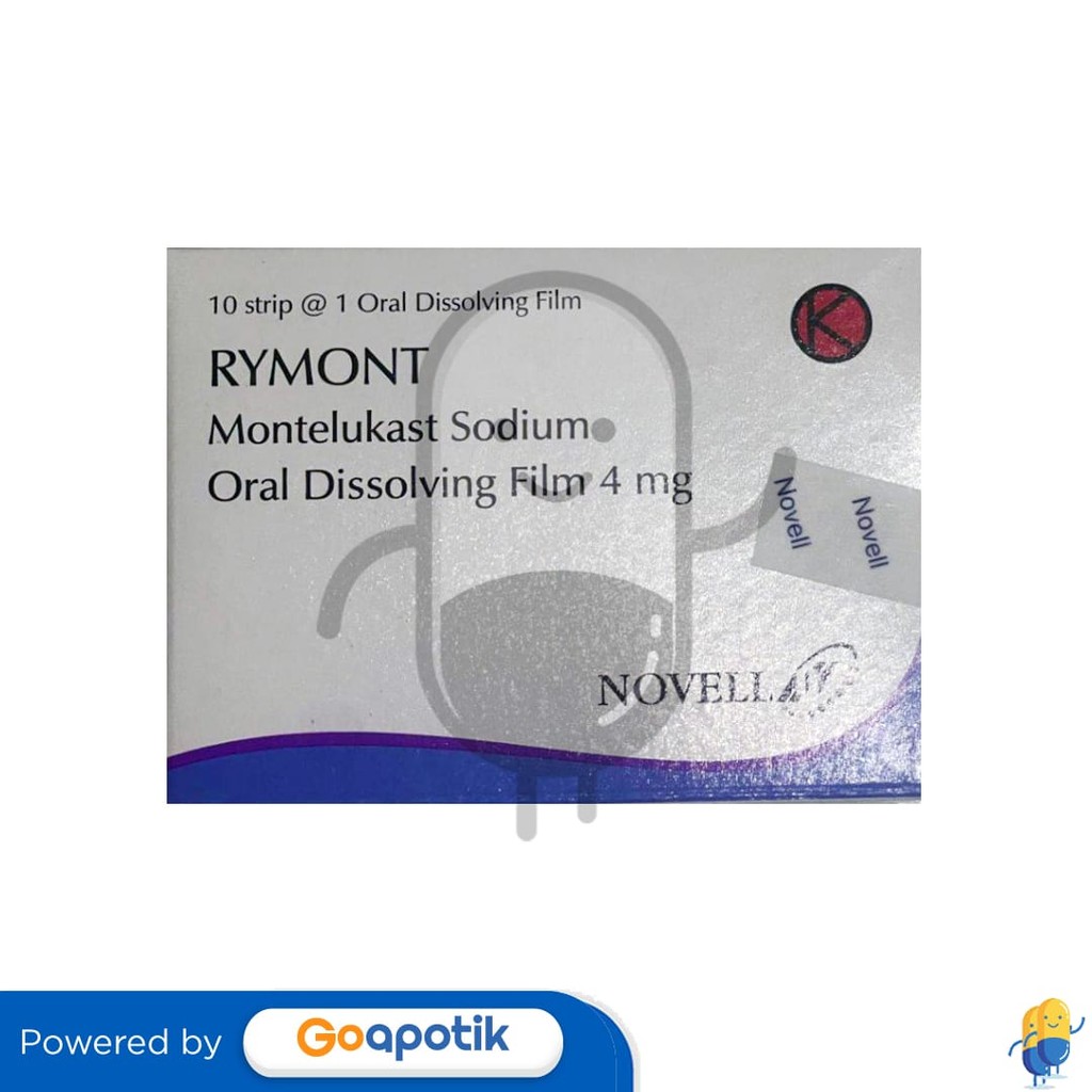 Jual Rymont 4 Mg Box 10 Oral Dissolving Film | Shopee Indonesia