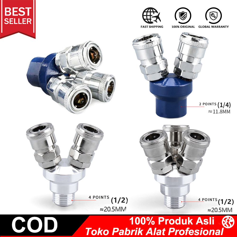 Jual Nepel Coupler Cabang Quick coupler cabang 2 CABANG 3 coupler ...