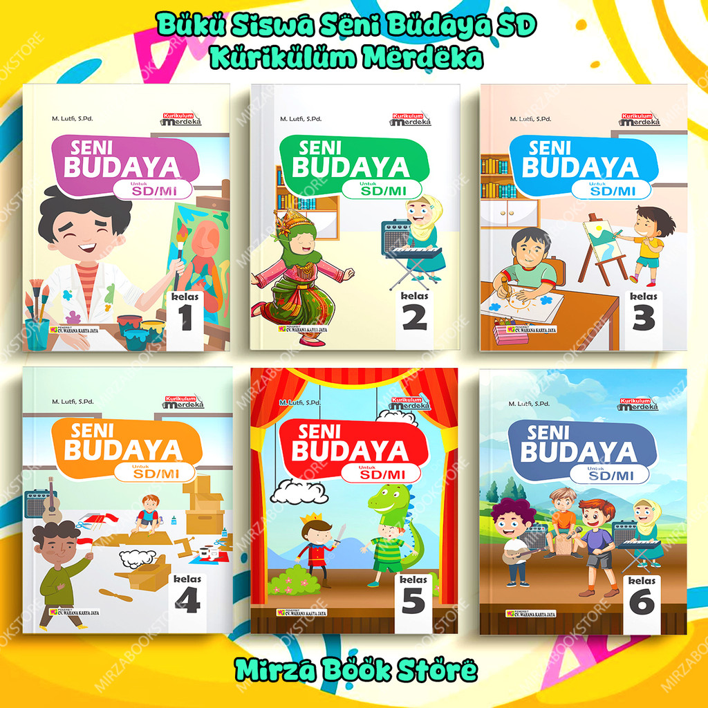 Jual Buku Seni Budaya SD/MI WKJ Kurikulum Merdeka Revisi Terbaru | Shopee Indonesia