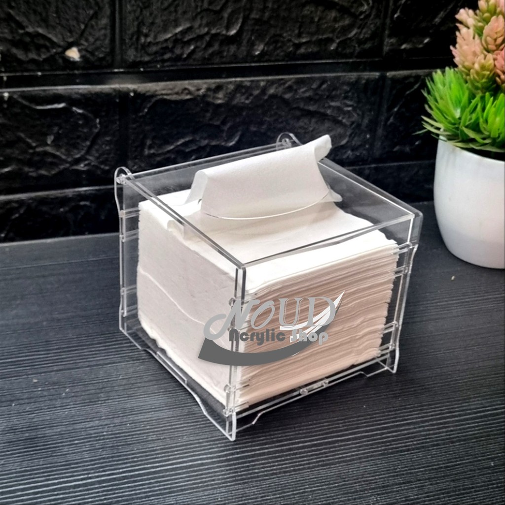 Jual Kotak Tisu Akrilik / Tempat Tissue Acrylic Bening Kotak | Shopee ...