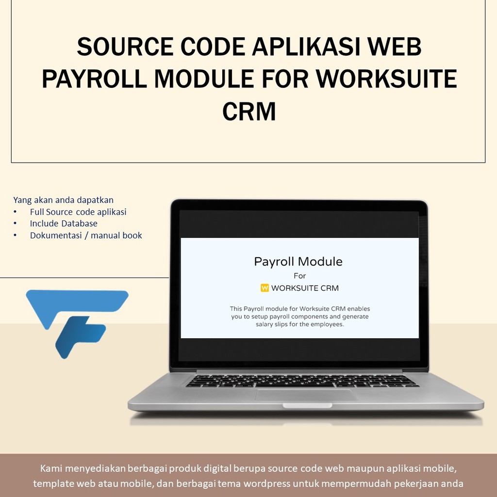 Jual SOURCE CODE APLIKASI WEB PAYROLL MODULE FOR WORKSUITE CRM | Shopee Indonesia