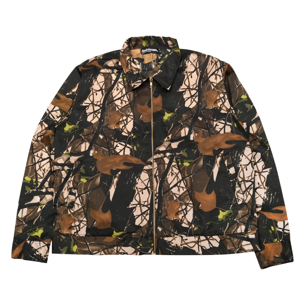 Jual Jacket Avery Camo Thanksinsomnia | Shopee Indonesia