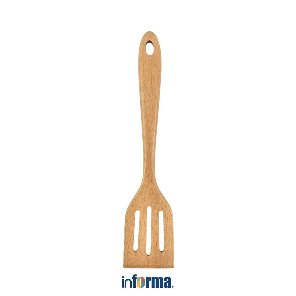 Jual Informa Cooking Color Wondy Slotted Spatula - Kayu Sendok ...