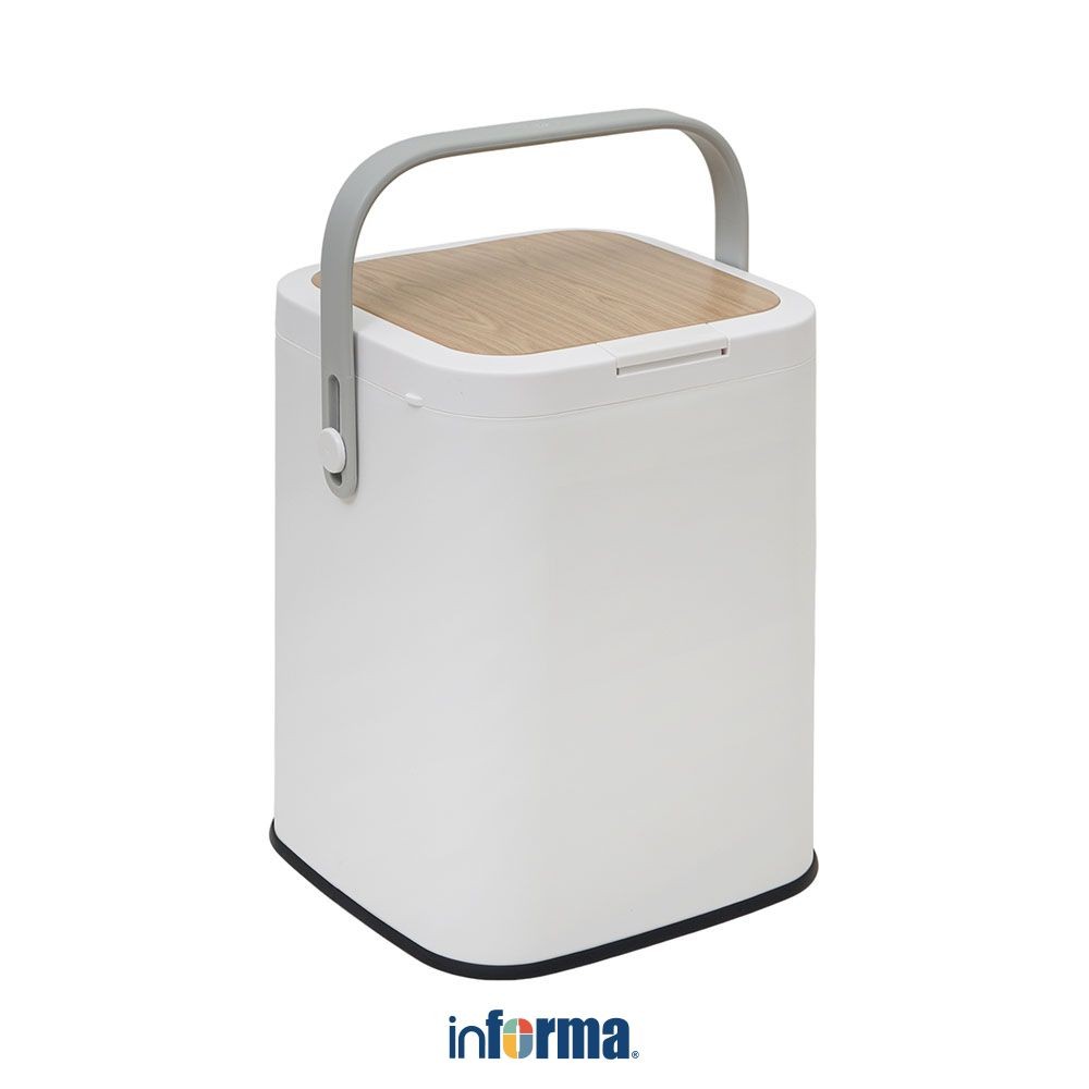 Jual Informa 10 ltr Tempat Sampah Dengan Handle Magic Push Tong Wadah ...