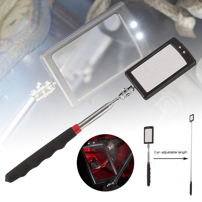 Jual New Auto LED Light Extendible Inspection Mirror Endoscope Car ...