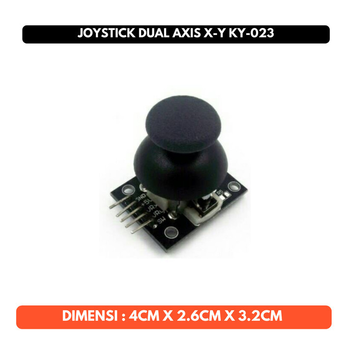 Jual Joystick KY-023 KY023 KY23 Dua Dual AXIS X-Y Module Modul Arudino Raspberry Nodemcu ...