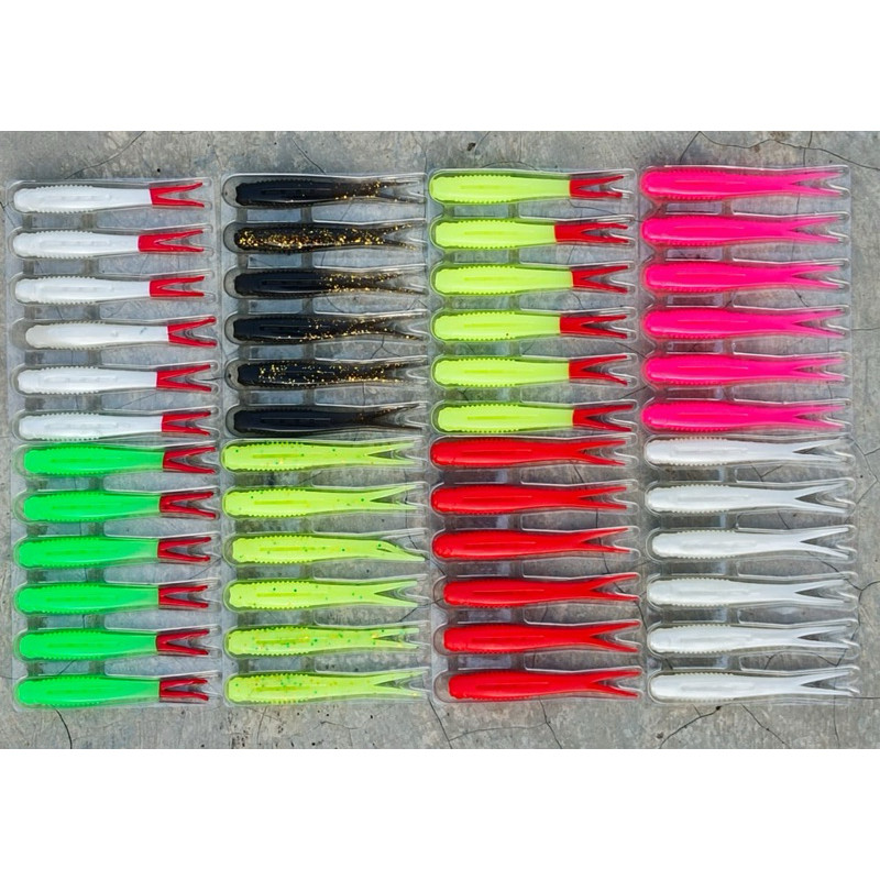 Jual umpan softlure super baby silencer 8cm(joncho) | Shopee Indonesia