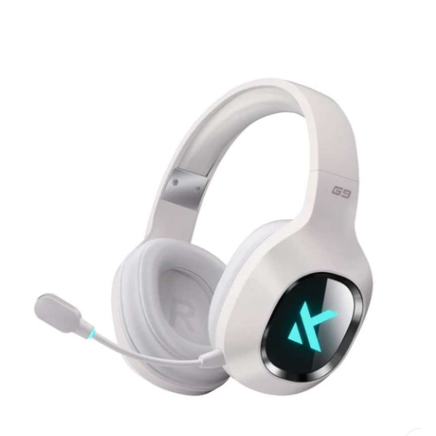 Jual MCHOSE G9 Pro Wireless Headset White, 50mm Dynamic Drivers, 3 ...