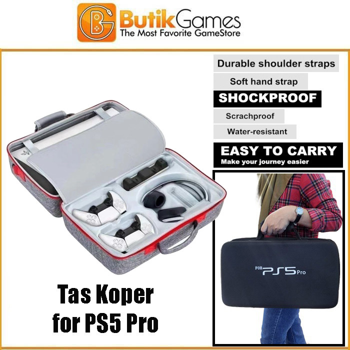 Jual Tas Koper PS5 PlayStation 5 Pro Hardcase Travel Bag Hand Carrying ...