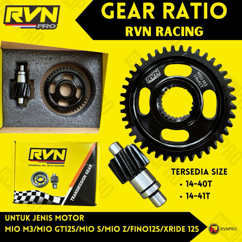 Jual RVN GEAR GIR GIGI RATIO RASIO MIO M3 MIO GT FINO Fi 125 SOUL GT ...