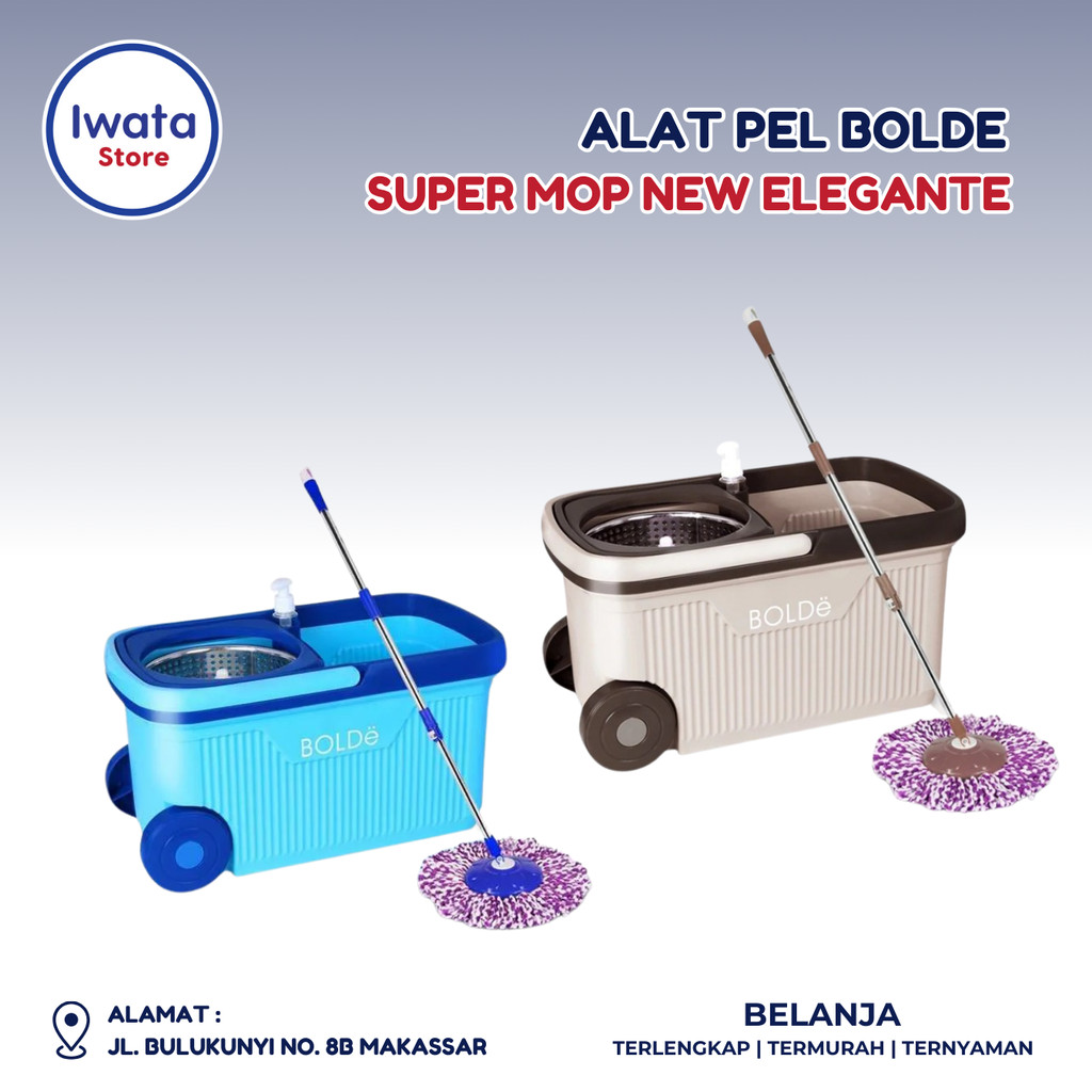 Jual ALAT PEL BOLDE SUPER MOP NEW ELEGANTE | Shopee Indonesia