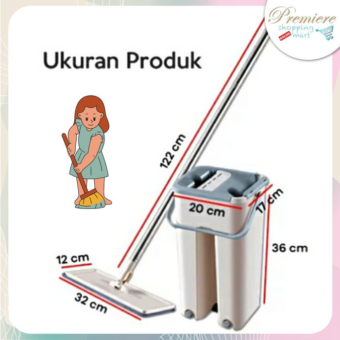 Jual SCRATCHMOP BARU CLEAN BEBAS DEBU INEM FLAT MOP ALAT PEL PRAKTIS ...