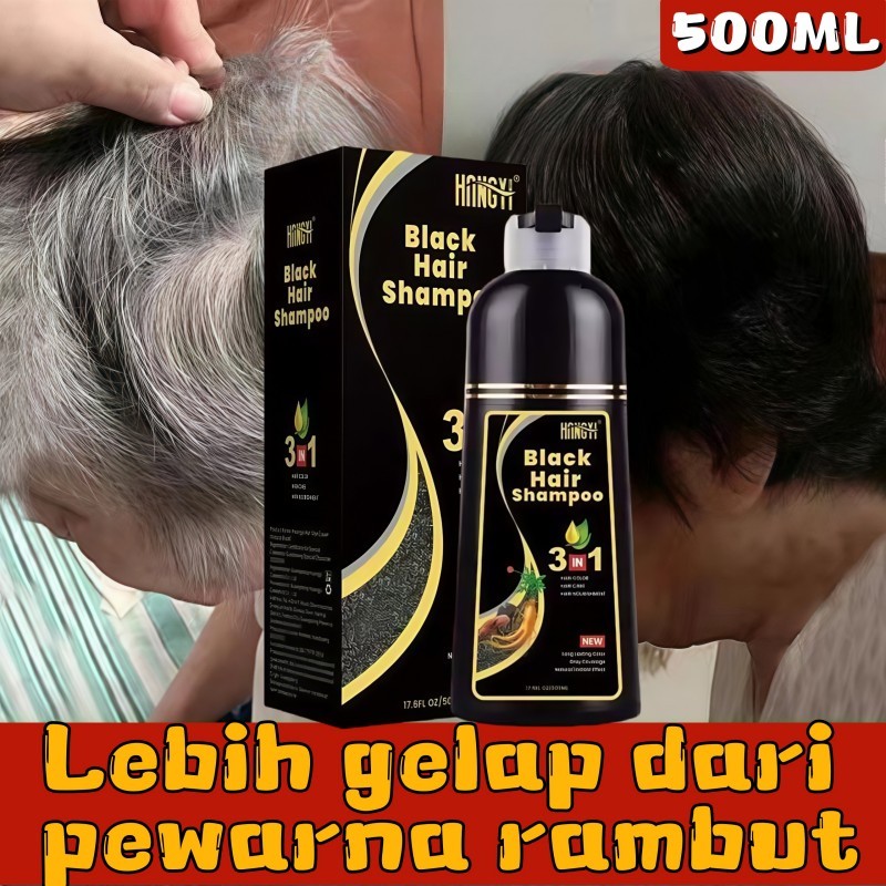 Jual Sampo esensi ginseng Polygonum multiflorum 500ml rambut putih menjadi hitam, anti ketombe ...
