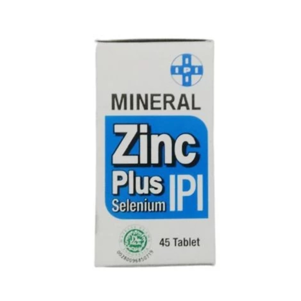 Jual Ipi Mineral Zinc Plus Selenium Botol 45 Tablet | Shopee Indonesia