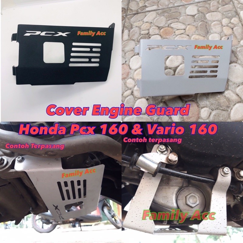 Jual Cover Engine Guard New Honda Pcx 160 / Cover Pelindung Mesin Dek ...