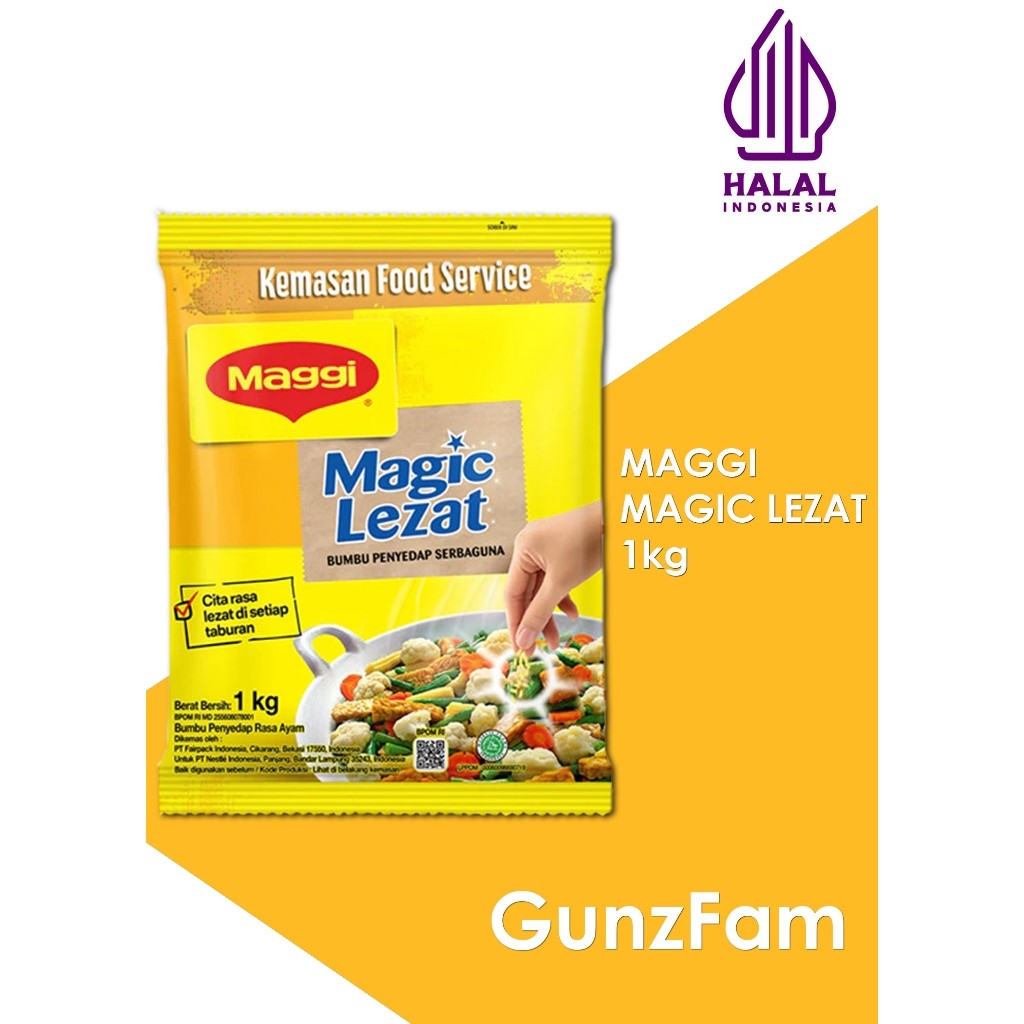 Jual Maggi Magic Lezat 1kg Bumbu Penyedap Rasa Serbaguna | Shopee Indonesia