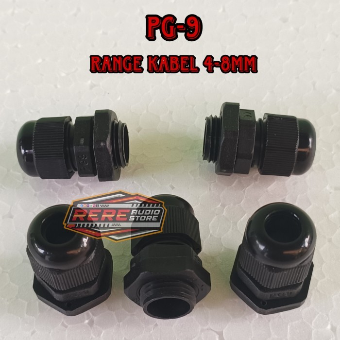 Jual GLAND KABEL PG-9 PG 9 / CABLE GLAND 4-8mm Kualitas Bagus | Shopee ...