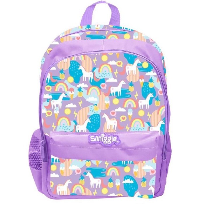 Jual Smiggle Backpack Junior Tas Ransel Anak Smiggle - Unicorn Purple ...