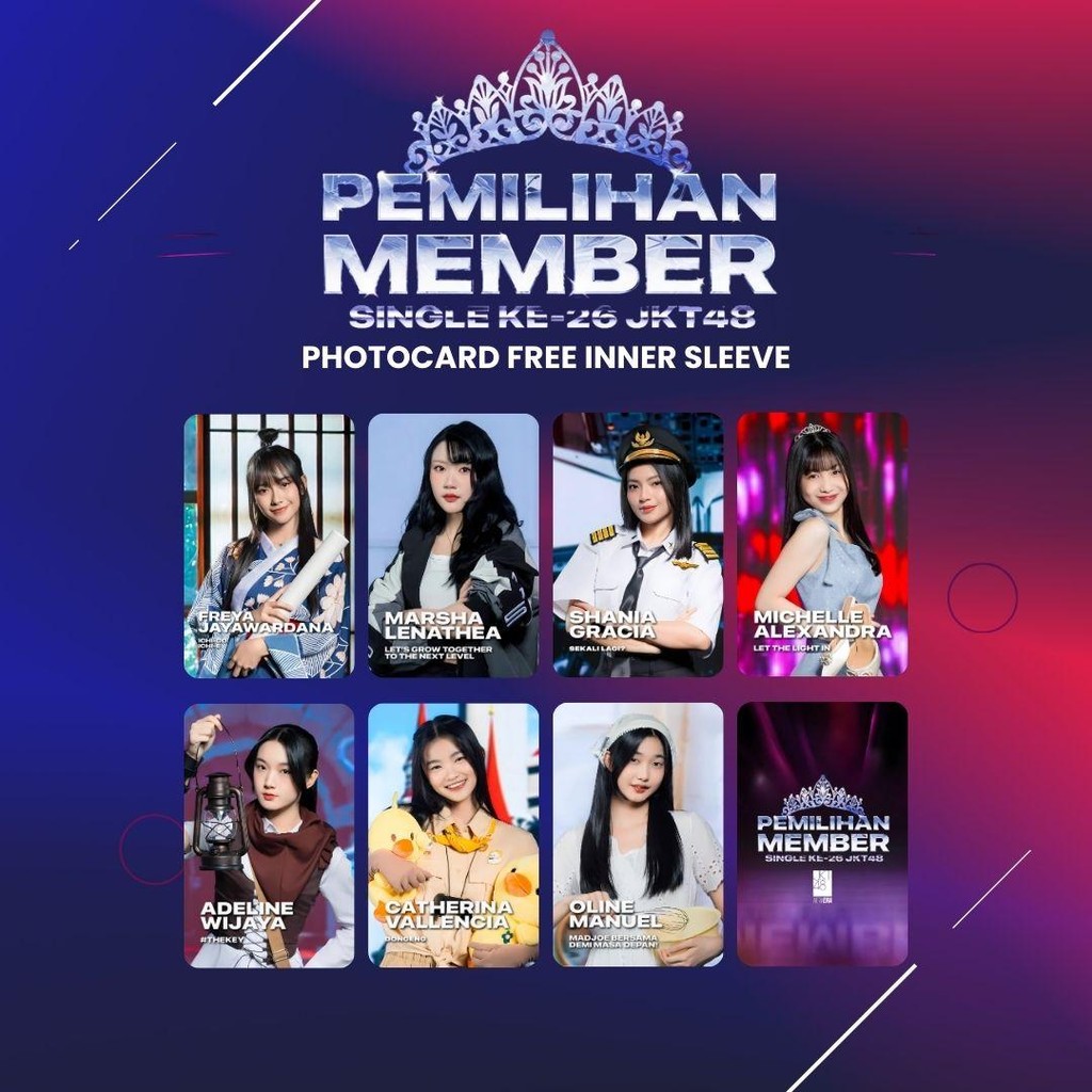 Jual JKT48 PC PHOTOCARD TERMURAH VERSI ROAD TO SOUSENKYO 2024 SSK 2024 ALL MEMBER FANMADE FREYA ...