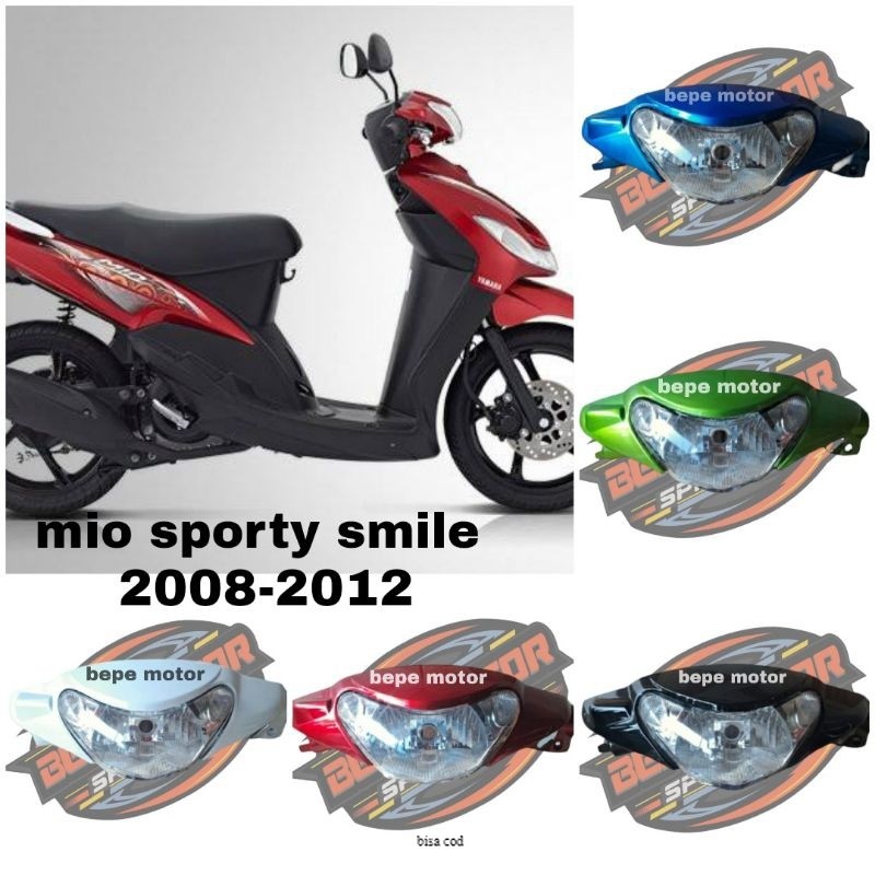 Jual batok depan dan lampu depan motor yamaha mio smile mio sporty ...