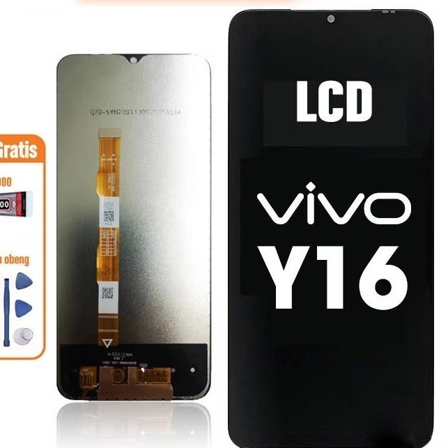 Jual LCD VIVO Y16 Original COD TOUCHSCREEN Fullset Murah Compatible For ...