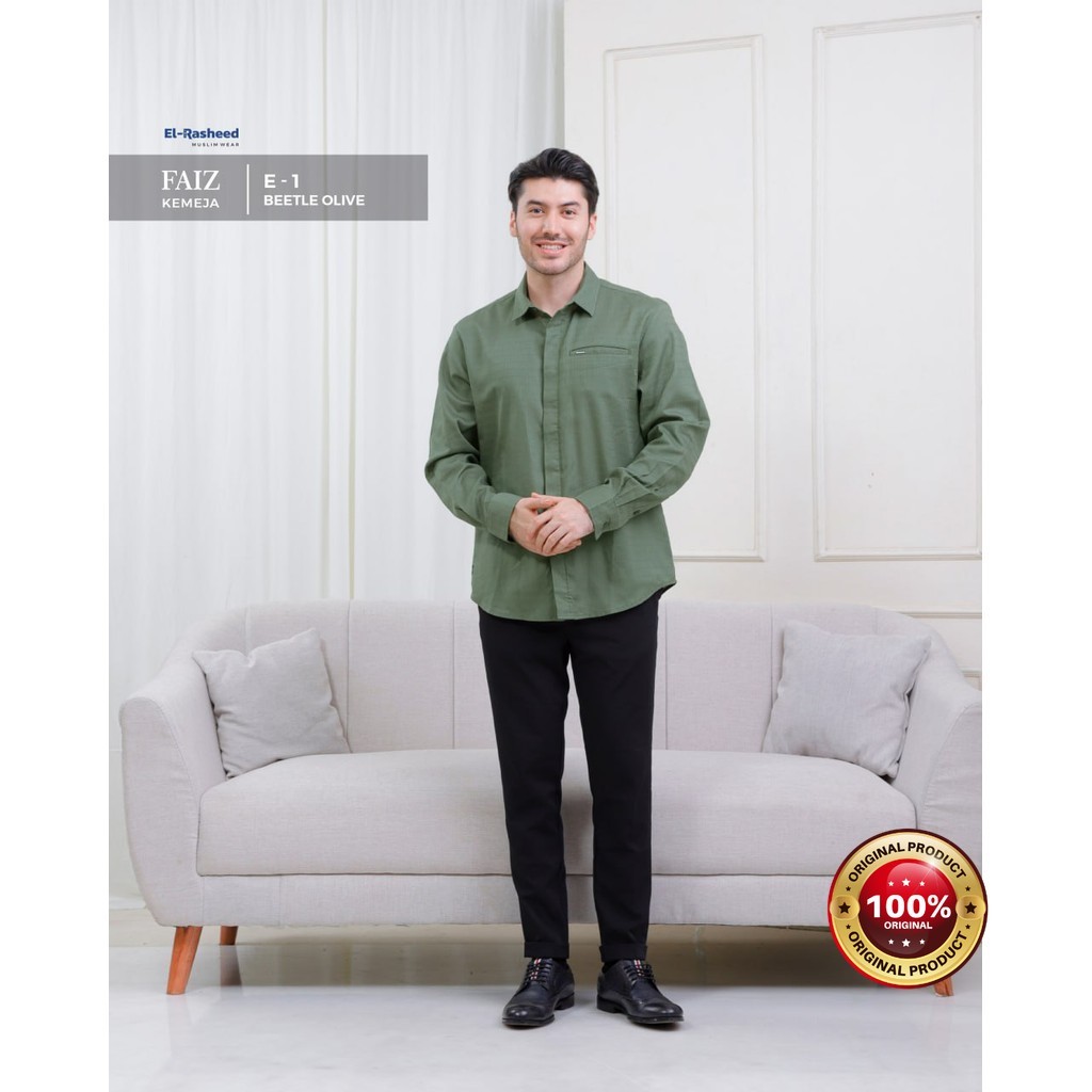 Jual Kemeja Faiz El-Rasheed Model Simple Modis Ukuran Pria Dewasa by ...
