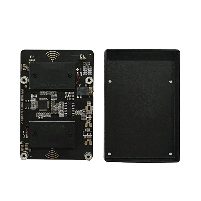 Jual USB Audio Sound Card Module HAT With Case For Raspberry Pi 4B With ...