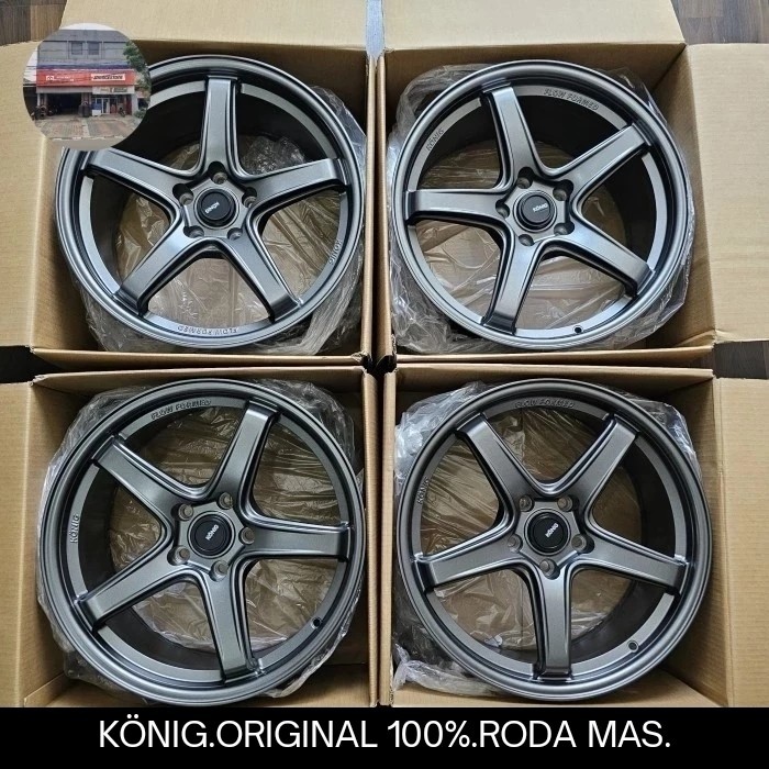 Jual Velg konig neoform (ORIGINAL) R18x8.5 pcd5x114.3 et32 (Zenix,Innova,CRV,Civic,Ertiga,grand ...