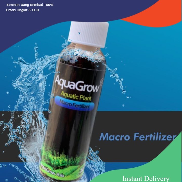 Jual Pupuk Cair Aquascape AQUAGROW MACRO FERTILIZER 100 Ml Pukcir Aquarium | Shopee Indonesia