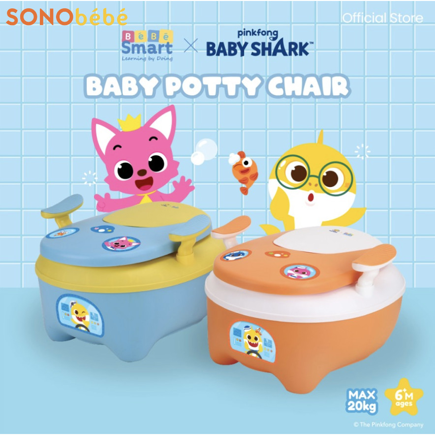 Jual BEBE SMART Baby Shark Toilet Training Anak / Potty training ...