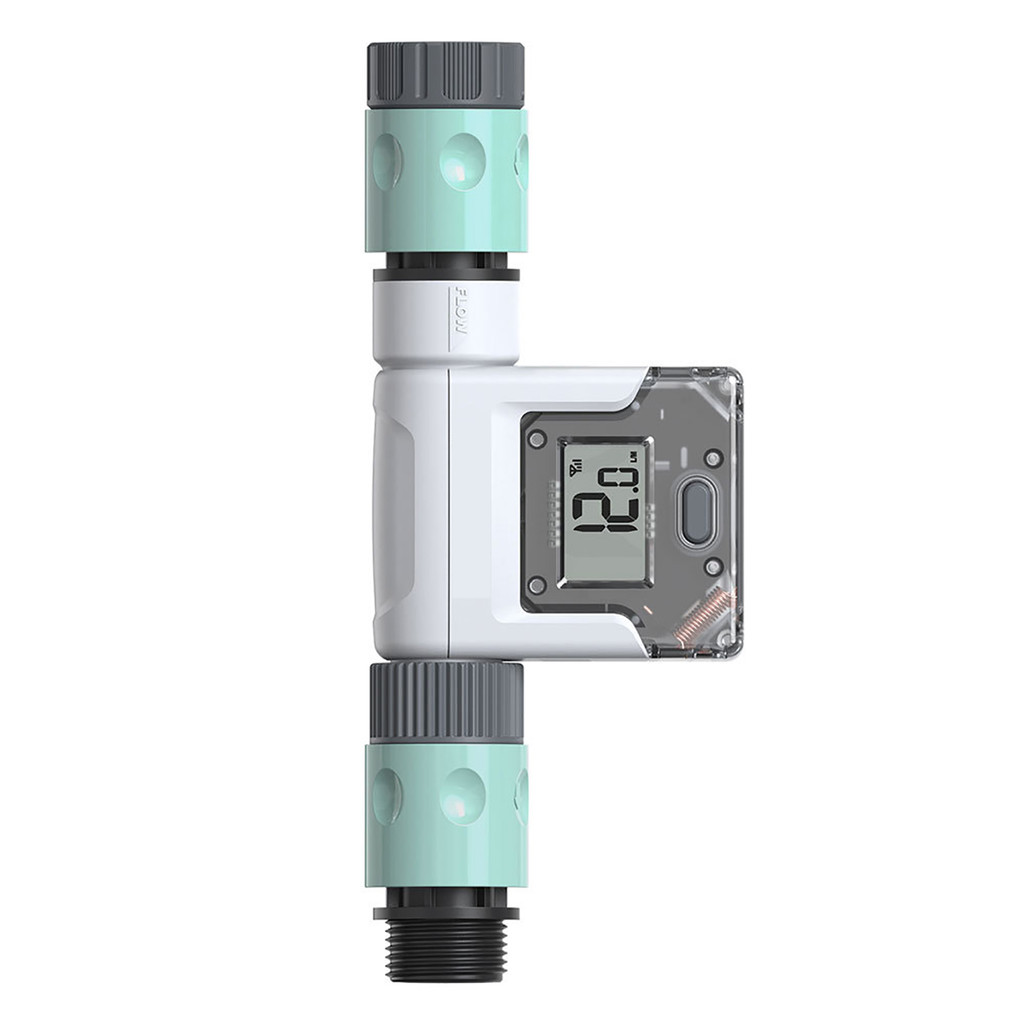 Jual WiFi Water Flow Meter for Garden Hose Smart Water Meter 4 Flow ...