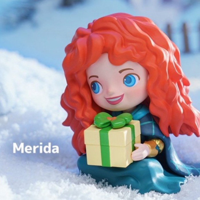 Jual Pop Mart Popmart Disney Princess Winter Gift Merida No Box Action ...