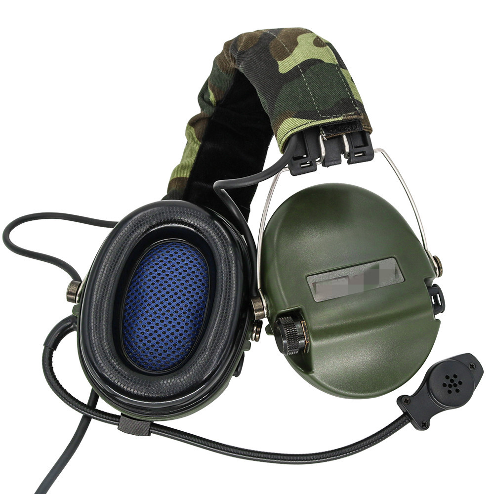 Jual Tactical Hunting Noise Reduction MSASORDIN Headphone Airsoft ...