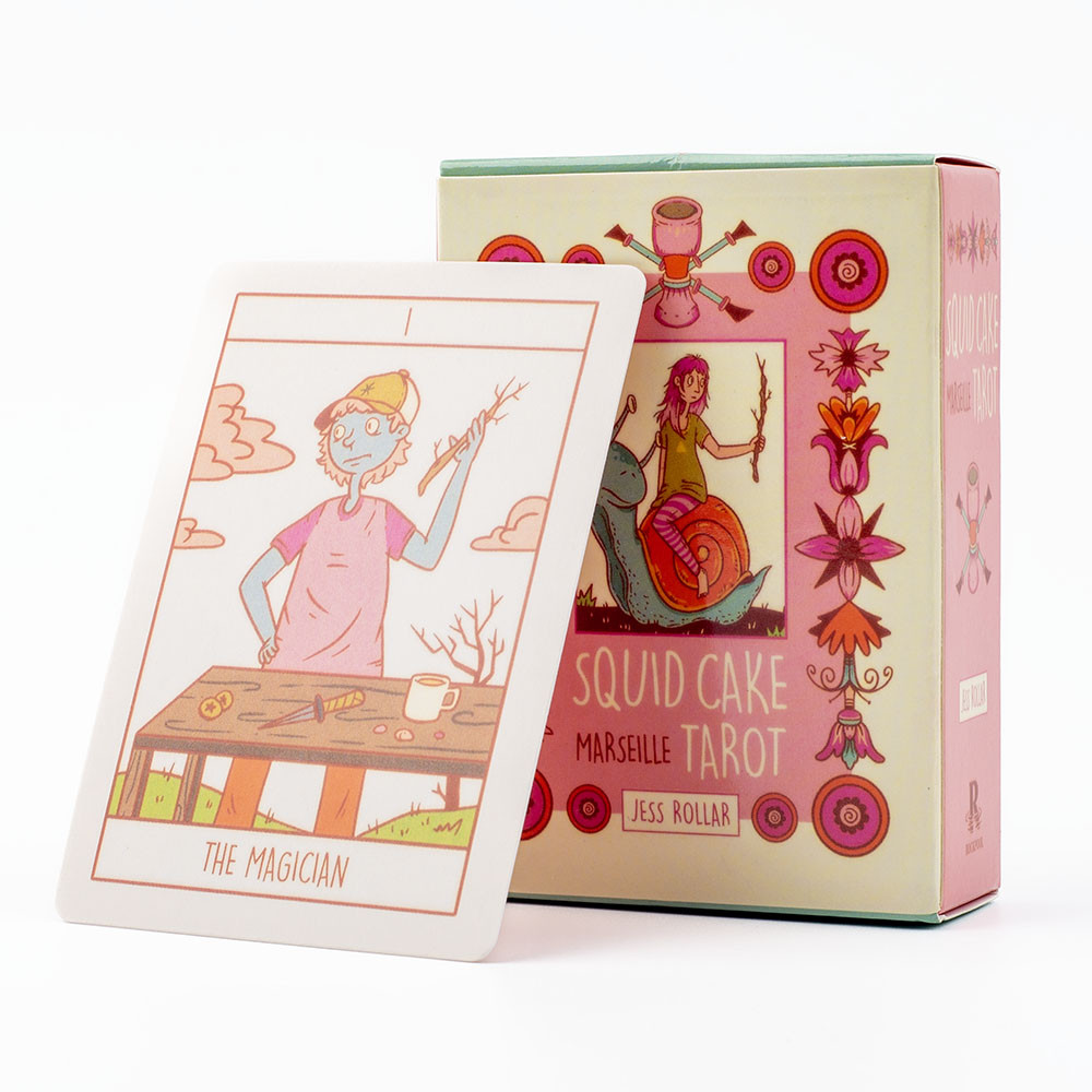 Jual Squid Cake Tarot 78-Card Deck Board Game with Knights Riding ...
