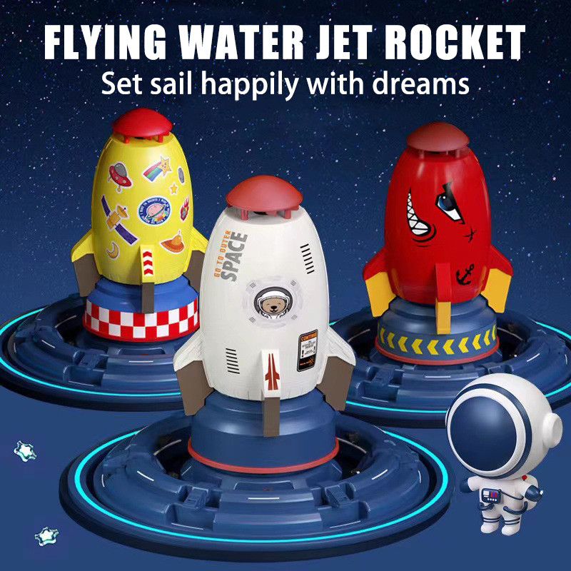 Jual Water Jet Rocket Powered Launcher Space Party Games Outdoor ...