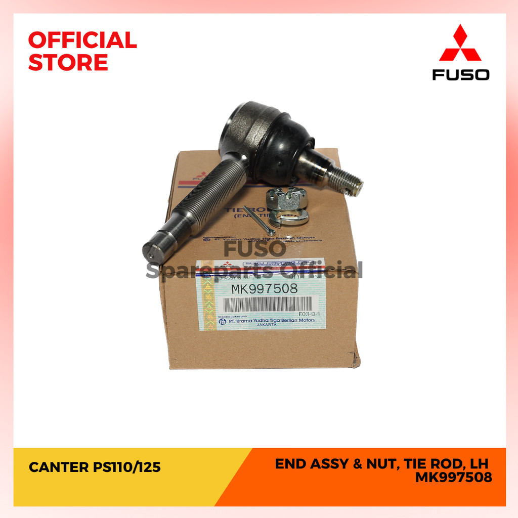 Jual Fuso End Assy & Nut Tie Rod Lh - Canter PS/125 [MK997508 ...