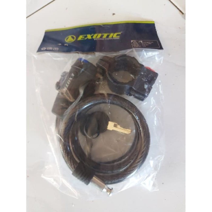 Jual KUNCI GEMBOK SEPEDA SPIRAL | Shopee Indonesia