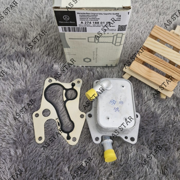 Jual OIL COOLER MESIN MERCEDES BENZ M274 W205 W253 X253 W212 W213 ...