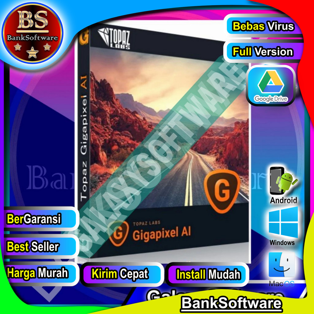 Jual Topaz Gigapixel AI v8.2.1 2025 Enhancer Upscaler Gambar mac ...